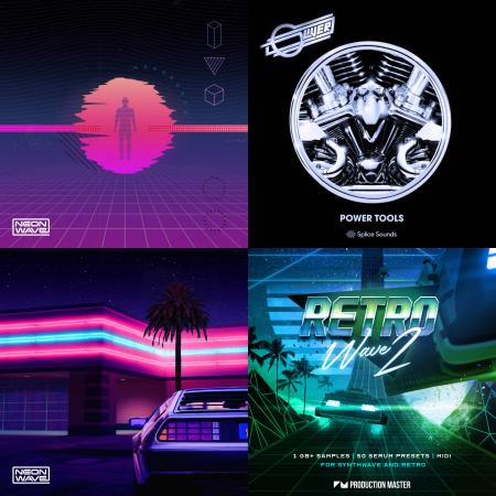 Snappy and Deep Retrowave Kicks - Samples & Loops - Splice